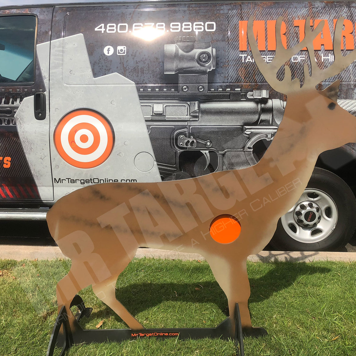 Whitetail Deer – Reactive Steel Animal Hunting Target – Venture Tactical