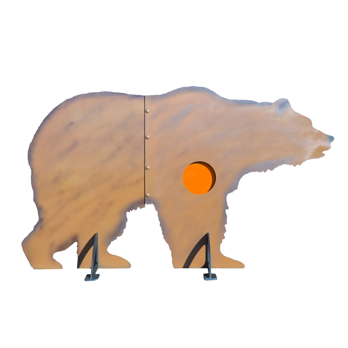 Grizzly Bear – Reactive Steel Animal Hunting Target – Venture Tactical